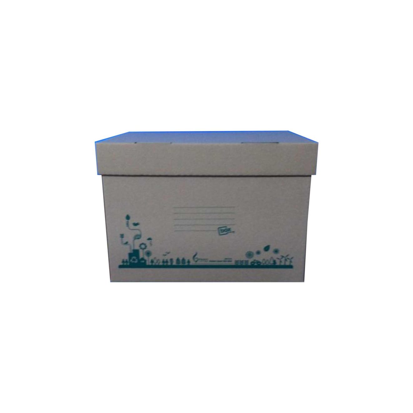 Box.com.my - Document Box Heavy Duty - A4 Archive with Lid (42x32x29cm)